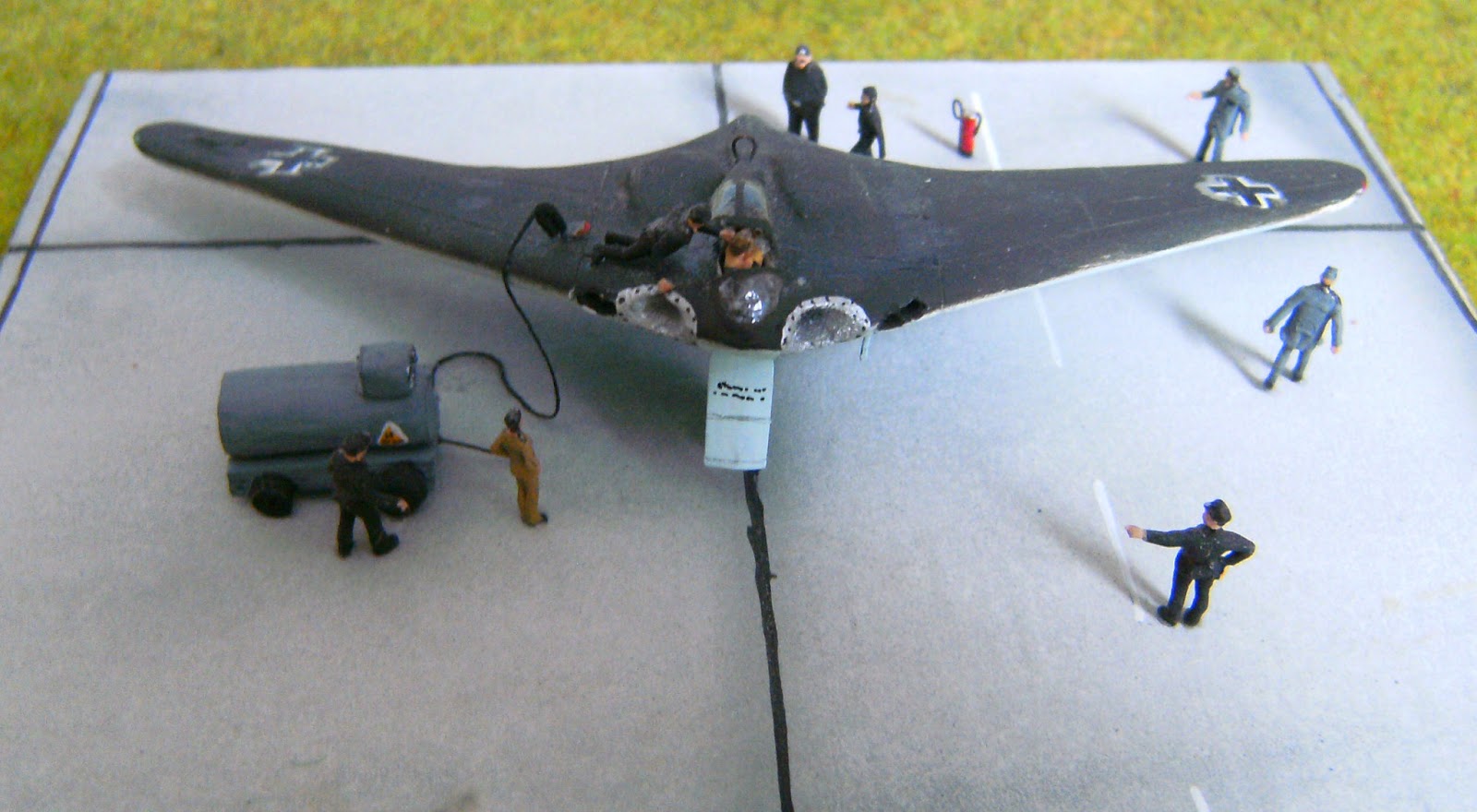 Happyscale-Modellbau: Horten Ho IX (Go 229) - wood 1/144