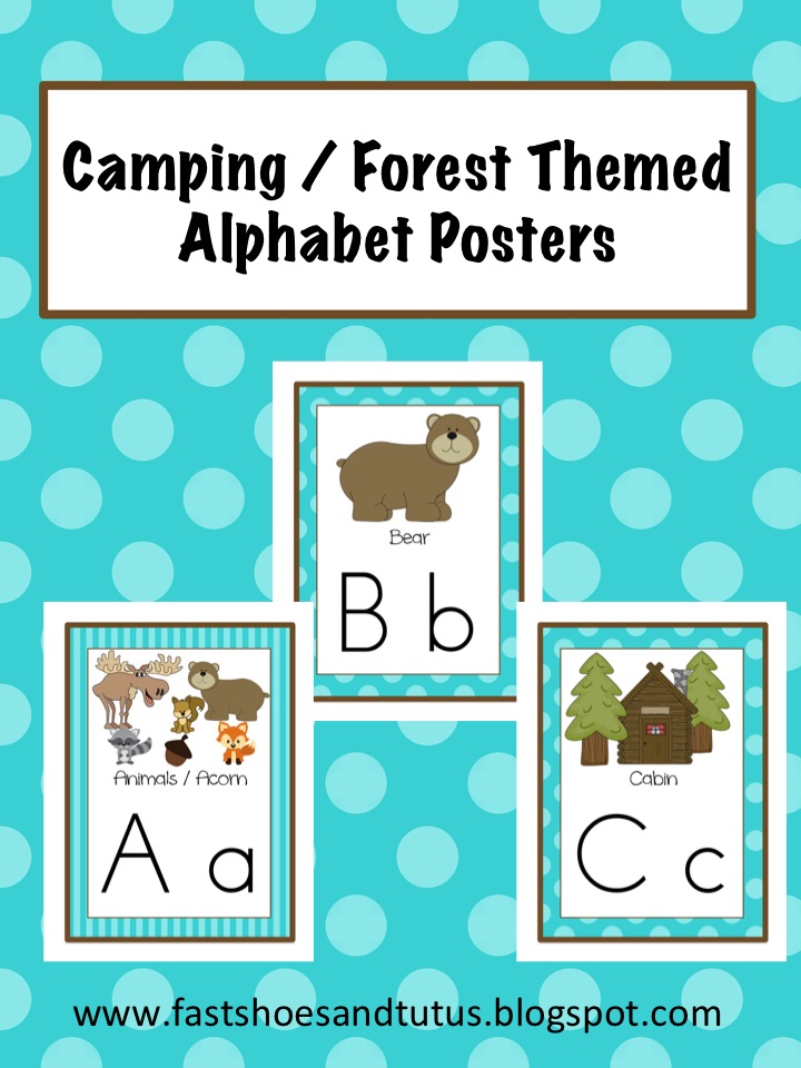 Fast Shoes and Tutus - A Kindergarten Blog: Camping / Forest / Woodland ...