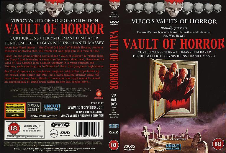 CULTFOREVER: VAULT OF HORROR HORROR/MYSTERY 1973