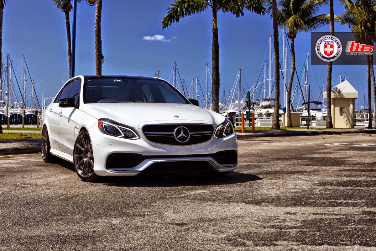 Mercedes-Benz W212 E63 AMG on HRE Wheels | BENZTUNING