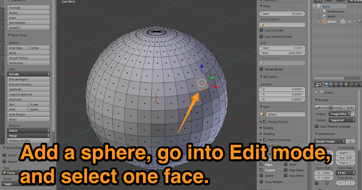 Everything 3d Aligning Geometry To World Axes In Blender