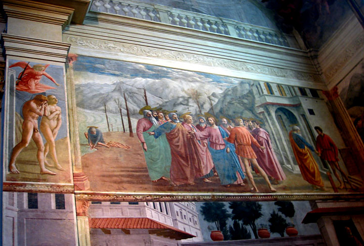 Arte en el Renacimiento: El tributo de la Moneda de Masaccio