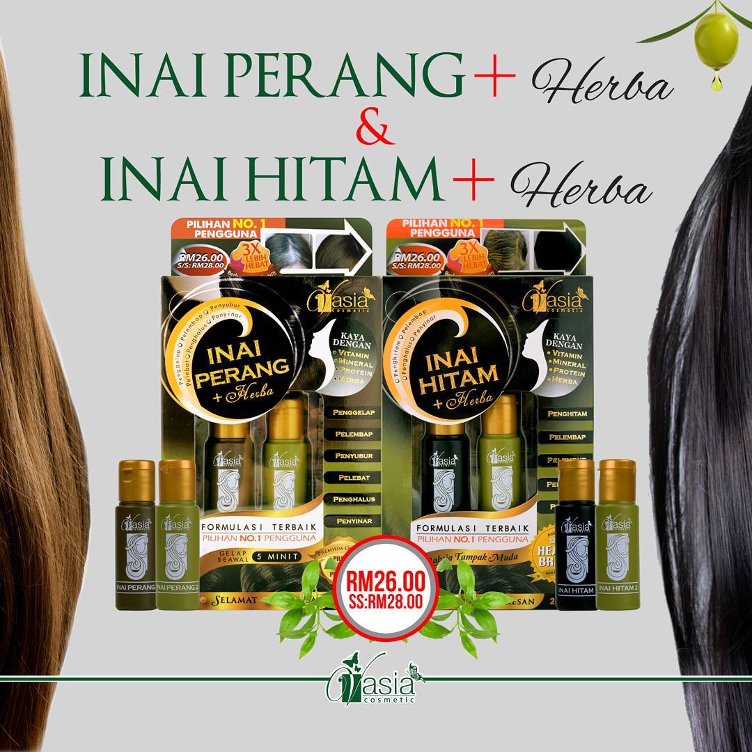 INAI HITAM + HERBA V'ASIA | BEAUTY KIOSK