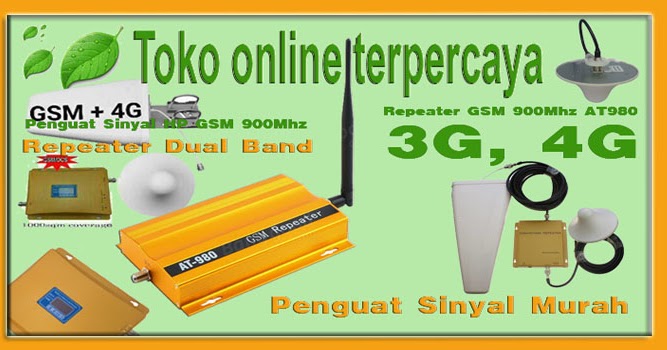 Penguat Sinyal HP GSM 900Mhz, Repeater GSM 900Mhz AT980, Penguat Sinyal ...