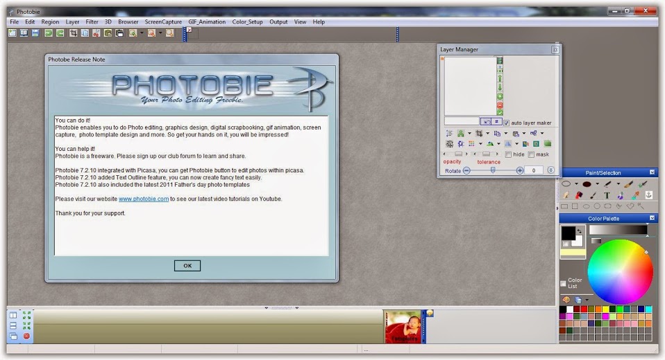 Photobie adalah Image Editing software dengan fitur yang paling mirip ...
