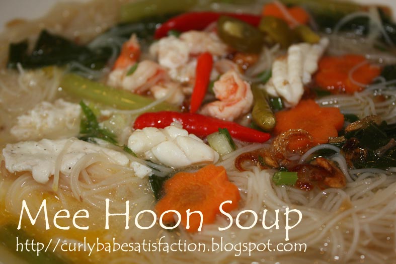 Curlybabe's Satisfaction: Mee & Mee Hoon Soup