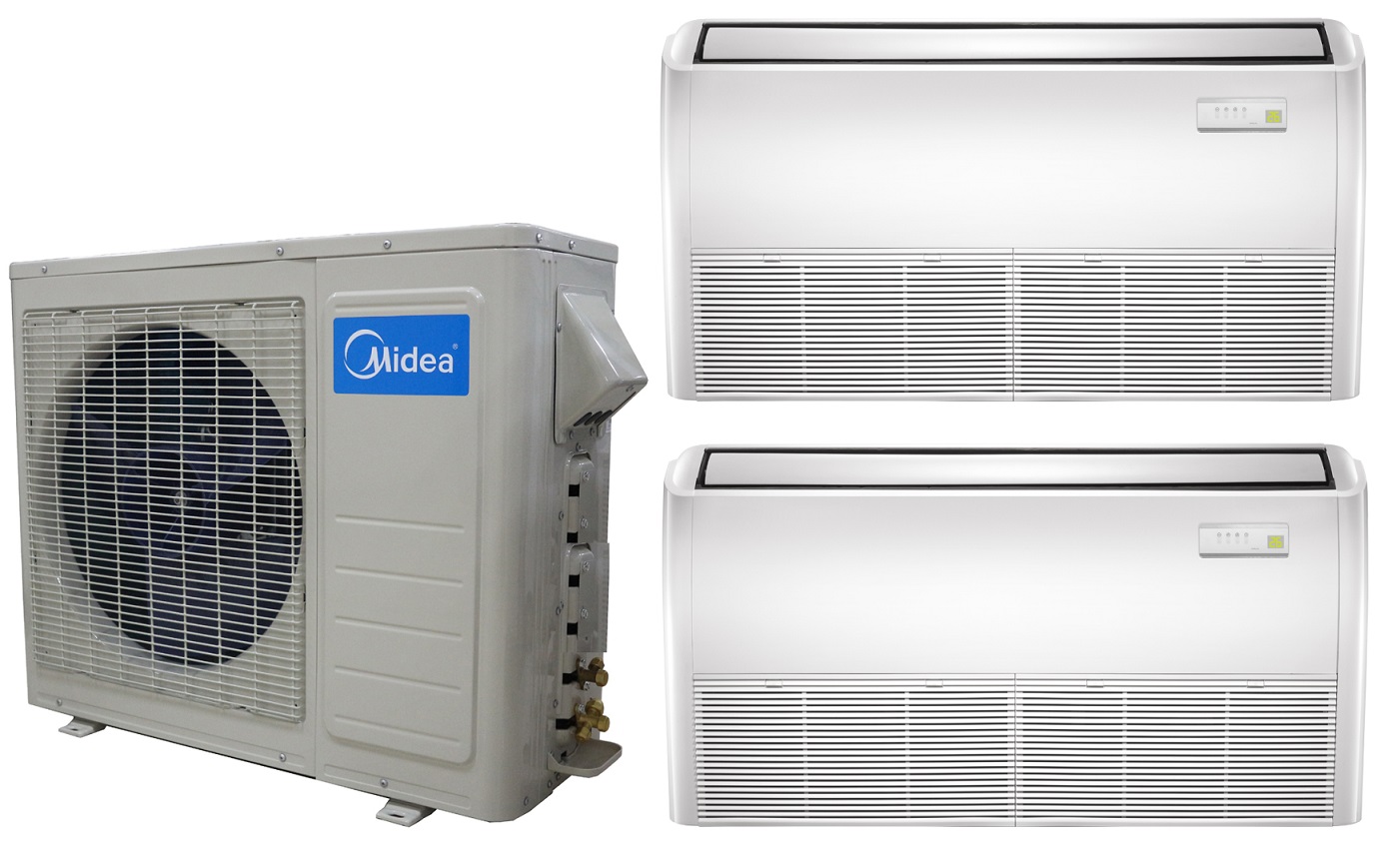 The Best Mini Split: Midea 21 SEER 2x18000btu Universal Mount Mini ...