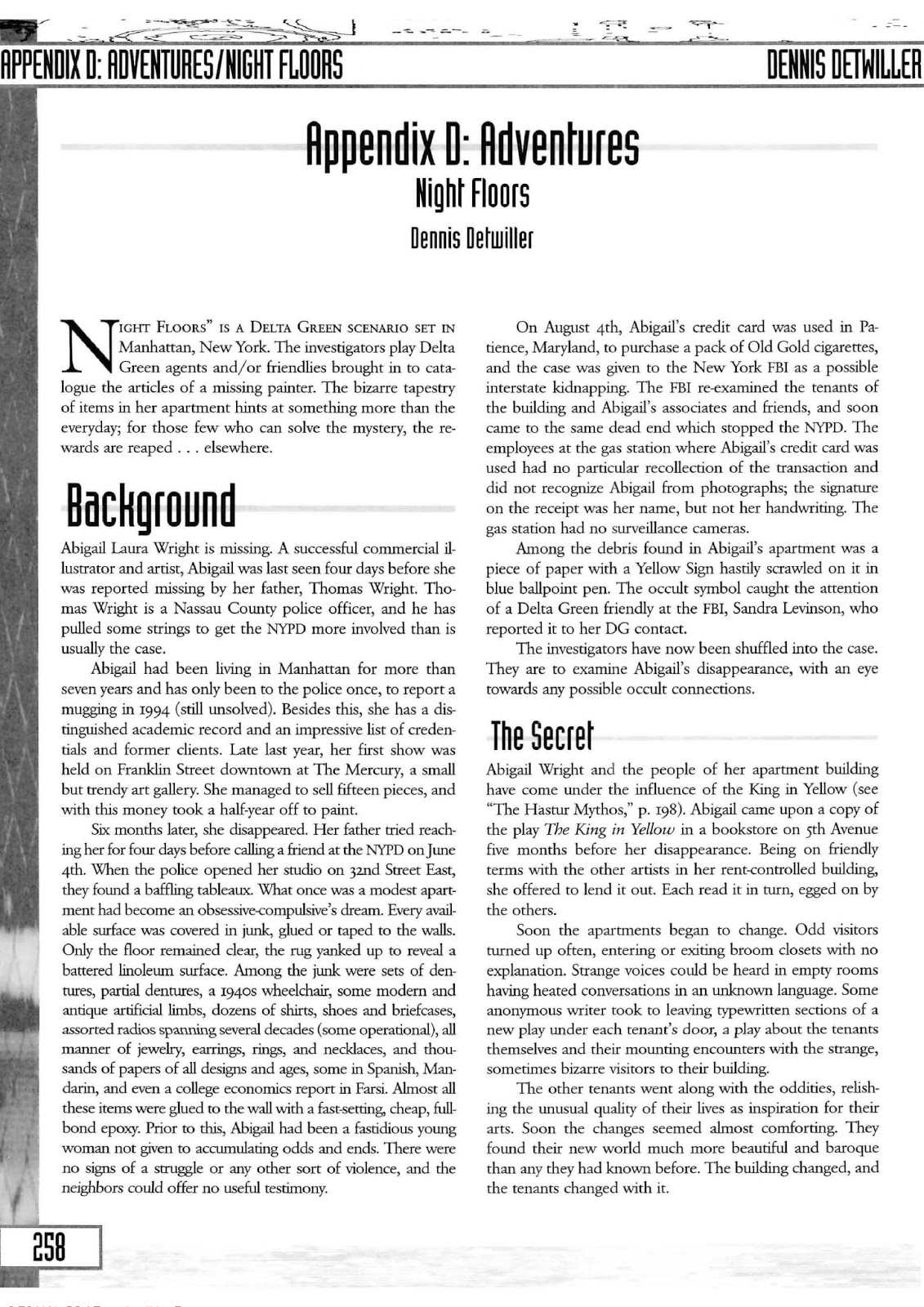 Susurros desde la Oscuridad: Delta Green: Countdown