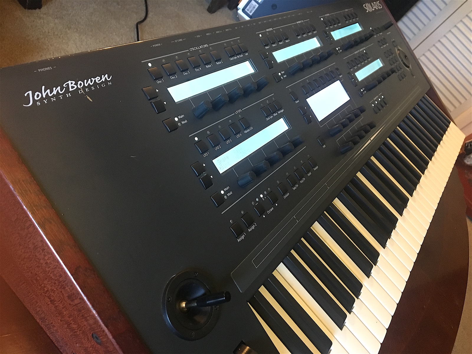 MATRIXSYNTH: John Bowen Solaris Synthesizer w/ Memory Cards