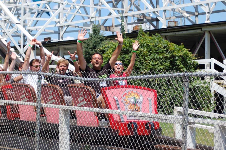 Florida Disneyland: Kennywood Jack Rabbit Track Layout | Jack Rabbit ...