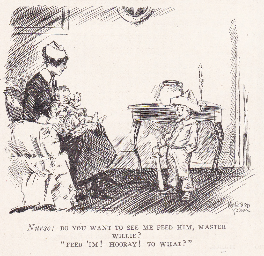 Mike Lynch Cartoons: Life Magazine October 24, 1918