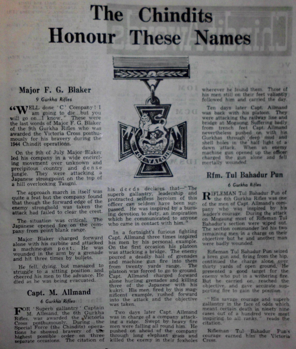 Estate Sale Treasure Hunter: Magazine - CHINDITS White City Battle of ...