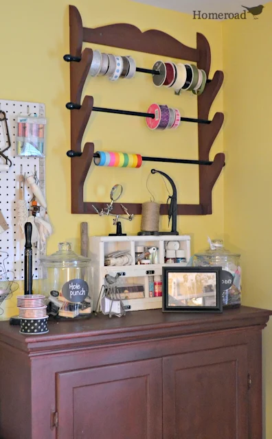 How to Make a DIY Ribbon Rack