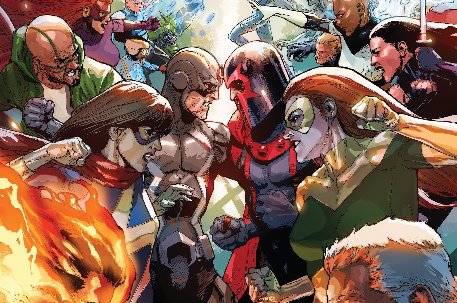 Weird Science DC Comics: Inhumans Vs. X-Men #1 Review - Marvel Monday