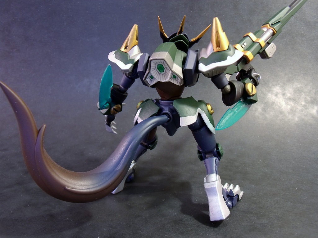 Ryc03's Toy Cabinets: Bandai 012 LBX Fenrir Model Kit Review
