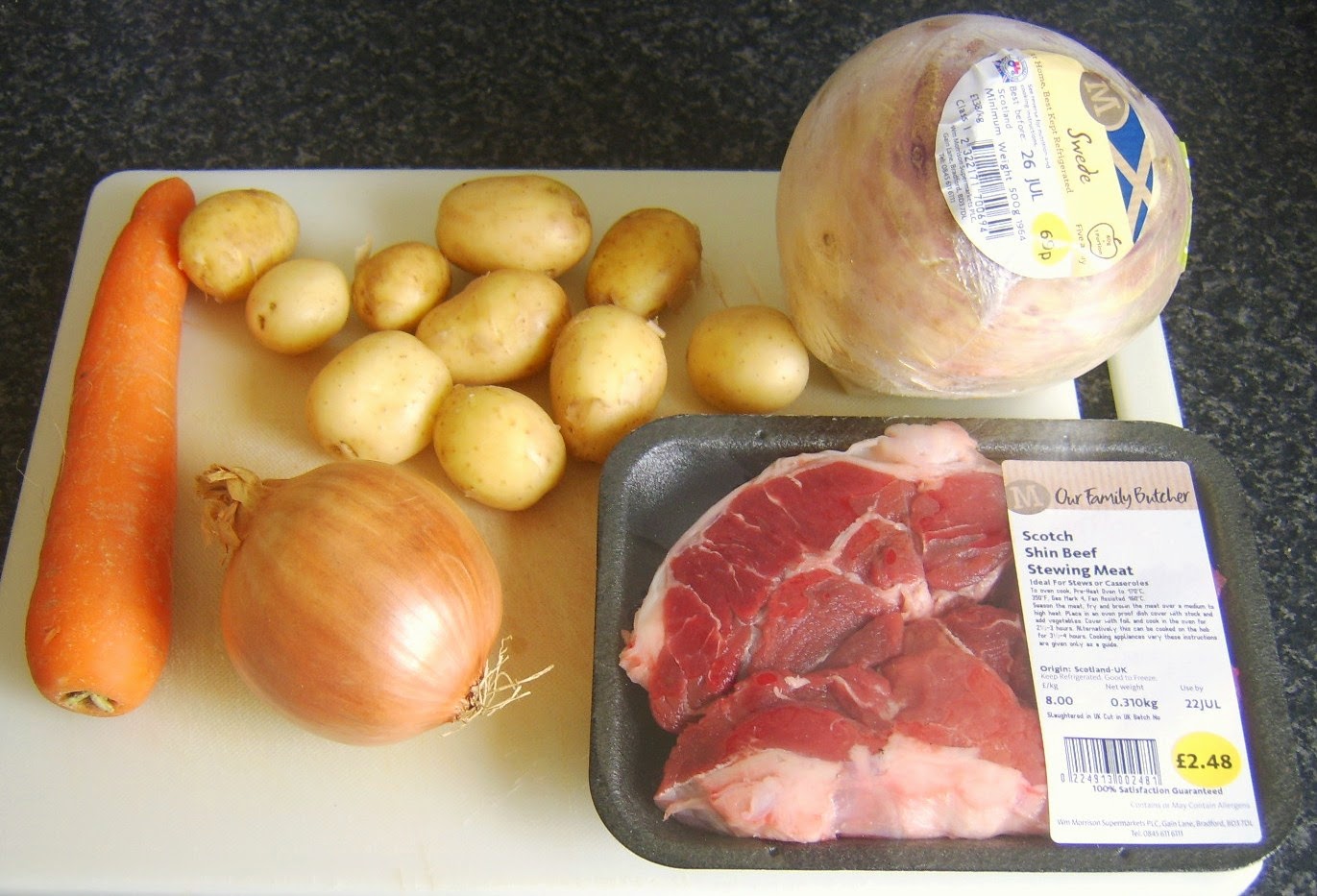 Scotch Beef and Root Vegetable One Pot Stew - Scottish Foods Recipes