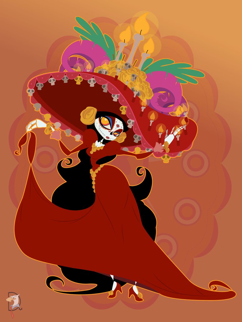 Pinzellades al món: La mort i la Catrina: il·lustracions / La muerte y ...