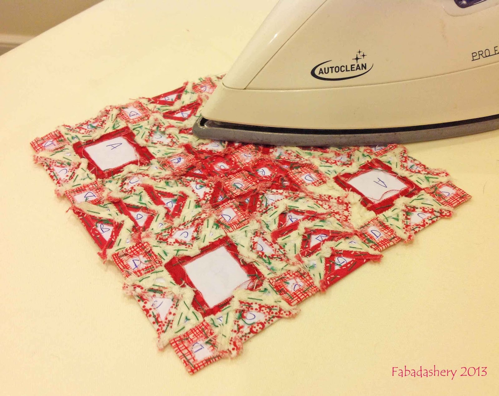 Fabadashery: Nearly Insane Quilt - Block 42