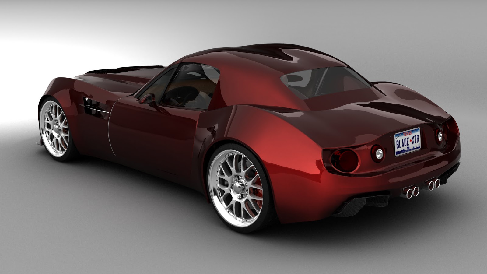 Wallpapers of beautiful cars: Bailey Blade Roadster Concept