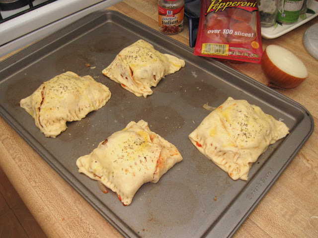 Dinner in Parker Ford: Crescent Calzones