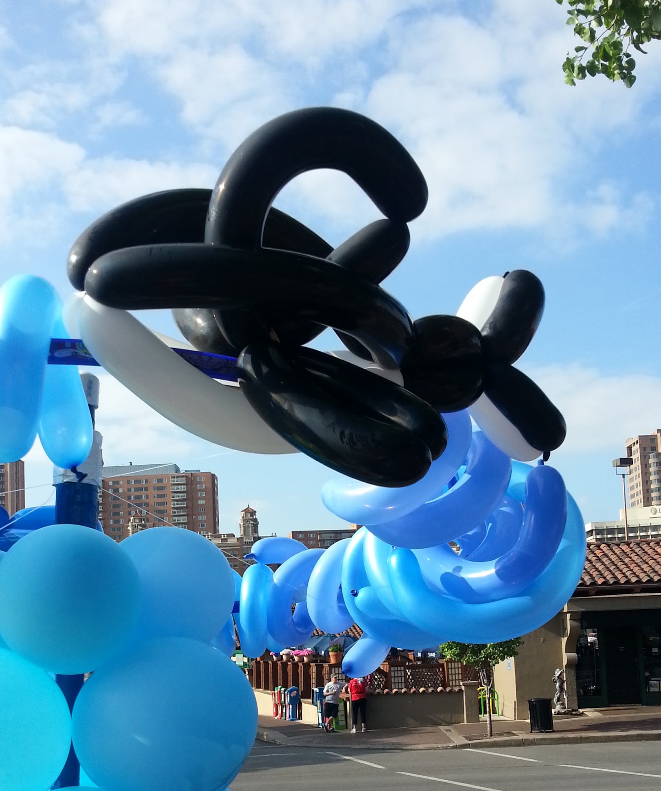 Me, My Purse & The Boys: Maket/Plaza balloon work