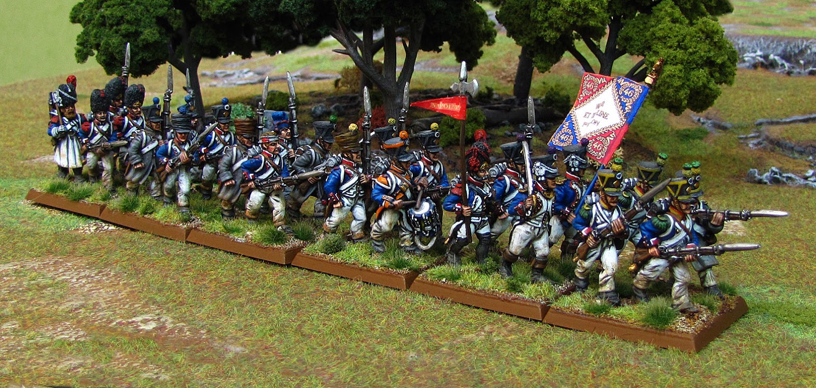 L'épopée: 46th Line infantry - 1st battalion