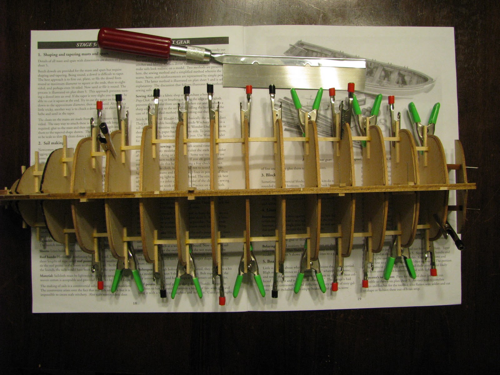 The Model Shipyard: Cooking Ribs