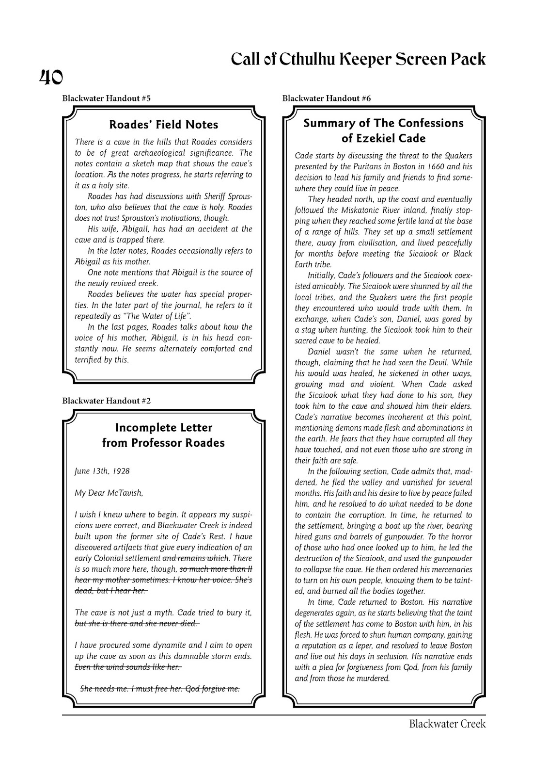 Susurros desde la Oscuridad: Call of Cthulhu 7th Edition Keeper Screen Pack