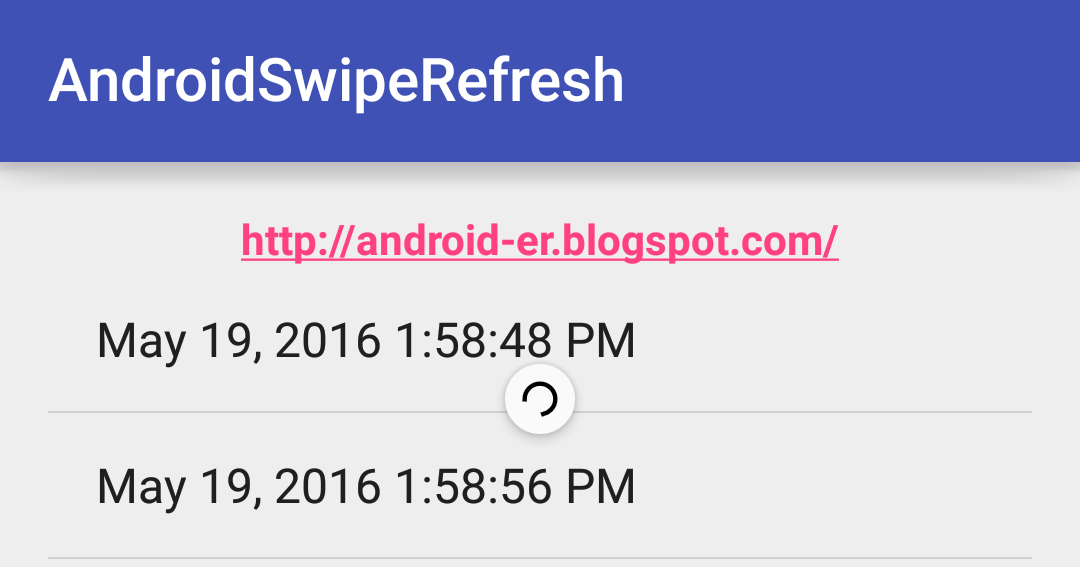 Android Er Swipe To Refresh Listview Using Swiperefreshlayout 2123