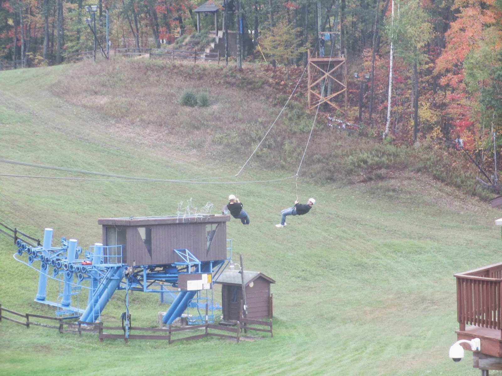 Ziplining Across the USA: Saturday October 5 Snow Snake Resort Zipline