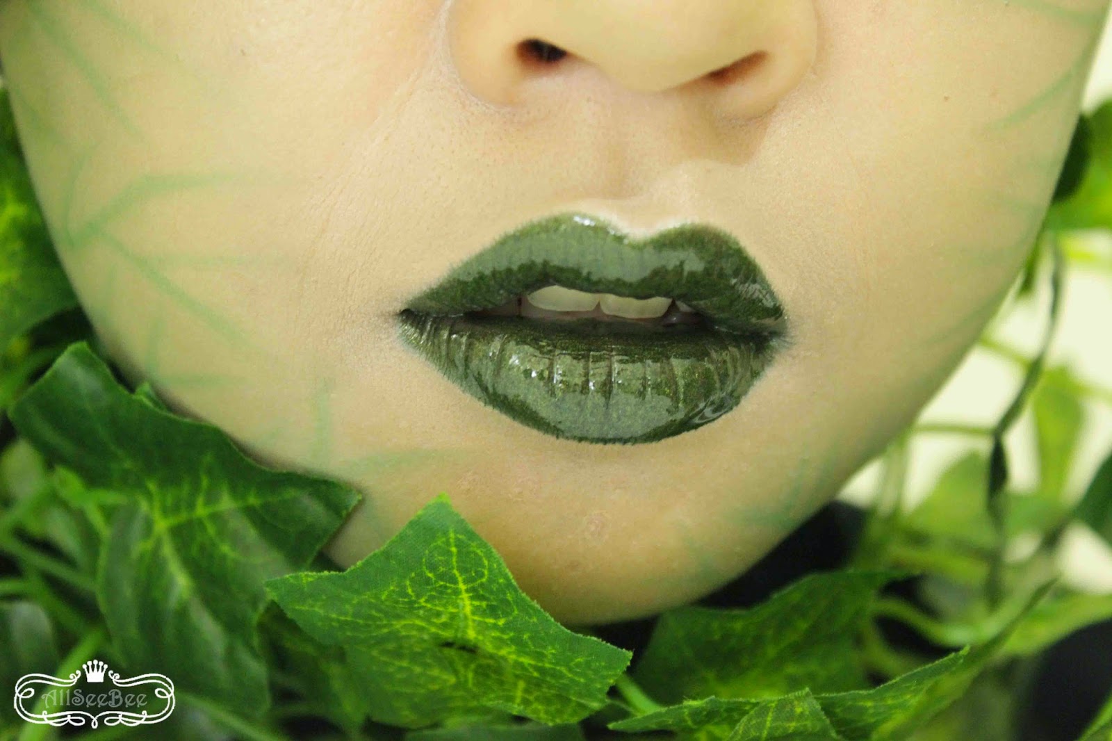 Poison Ivy Makeup