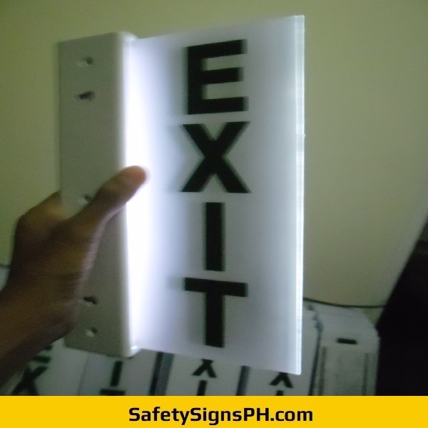 Illuminated Exit Signs - SafetySignsPH.com Philippines