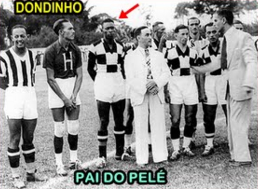 Histórias Incríveis: Dondinho, pai de Pelé, fez 5 gols de cabeça... num ...