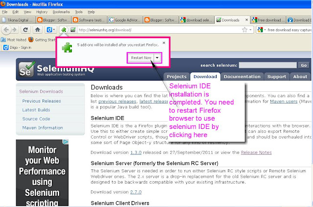 How To Install Selenium Ide Step By Step Process ~ Net Globalization