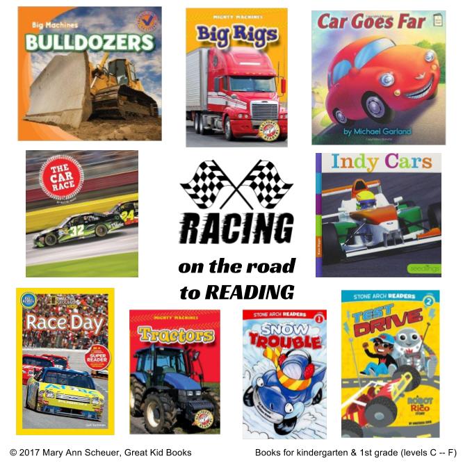 Great Kid Books: Racing Cars & Driving Trucks on the #Road2Reading ...