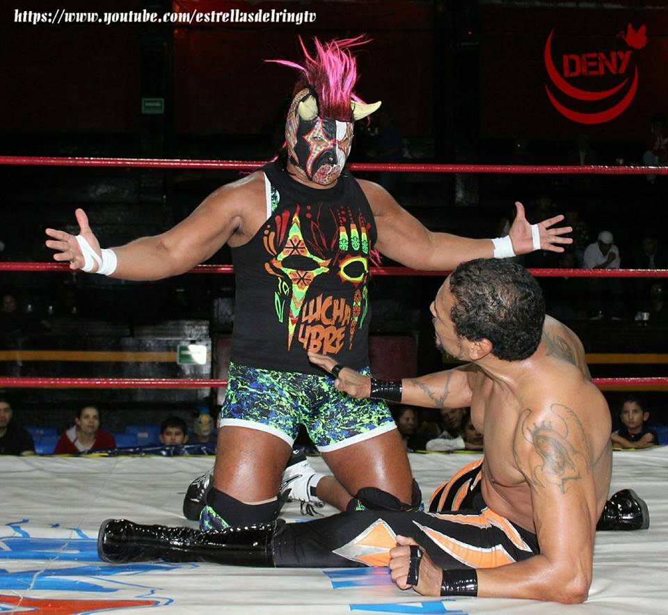 ESTRELLAS DEL RING.: El Bombero Infernal nuevo monarca medio IWRG en ...