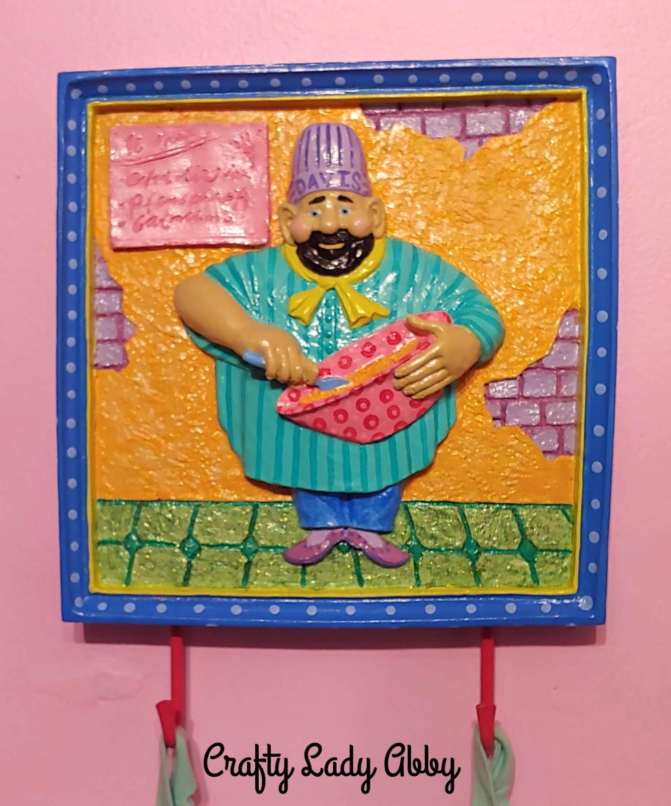 HOME DIY: Colorful Chubby Chef Wall Art