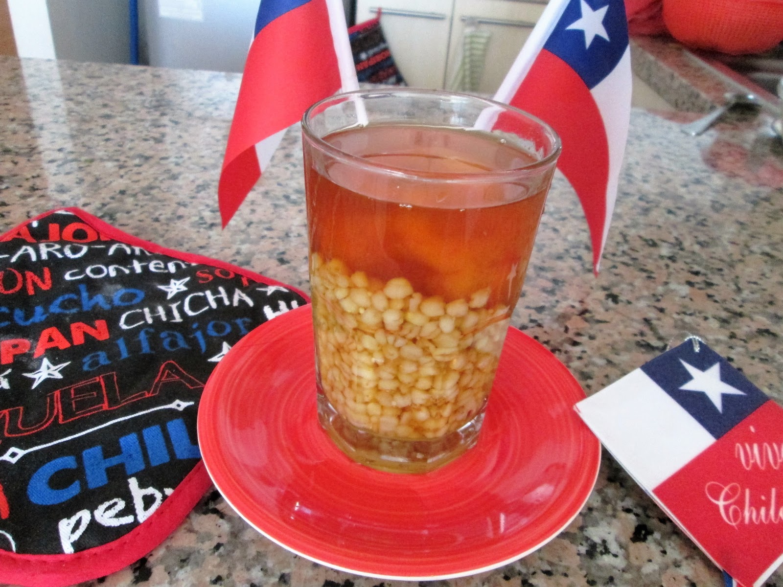 COCINA CHILENA E INTERNACIONAL NORMA: MOTE CON HUESILLOS