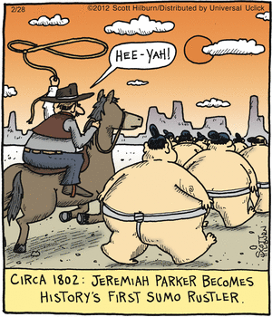 World of Cartoons and Comics: Sumo rustler