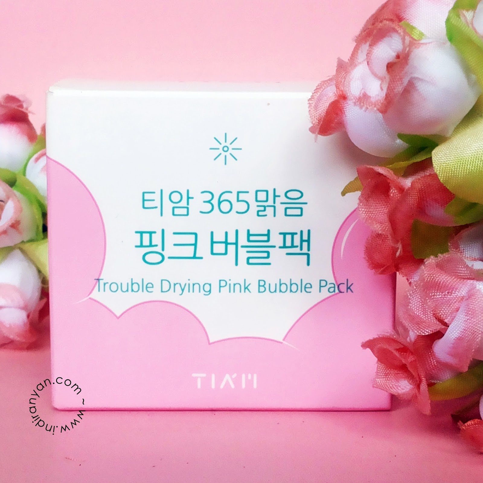 [REVIEW] TIA'M Trouble Drying Pink Bubble Pack* | What Indira Loves