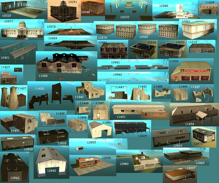 Lista de objetos SAMP / MTA: ~ Tєαм Cяαzy Cяєαтσяs