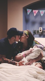 Pregnant in Converse: Floating