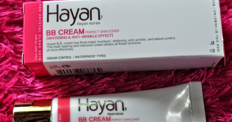 Beauty Product Review: Hayan Korea BB Cream Perfect Skin Cover ♥ ...