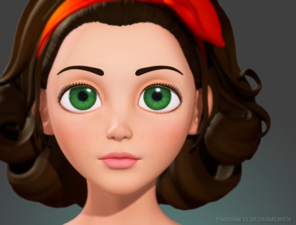 Lovely Characters by Yinxuan Li Dezarmenien | Computer Graphics Daily News