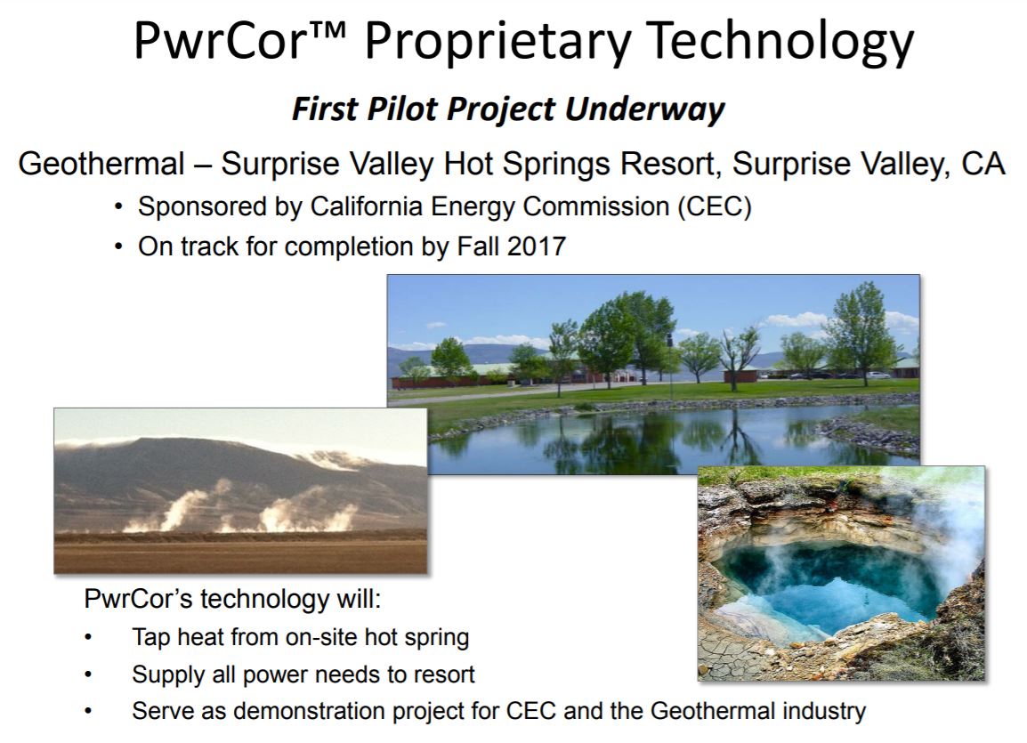USA, California: Successful Trial Runs of Ultra-Low-Grade Geothermal ...