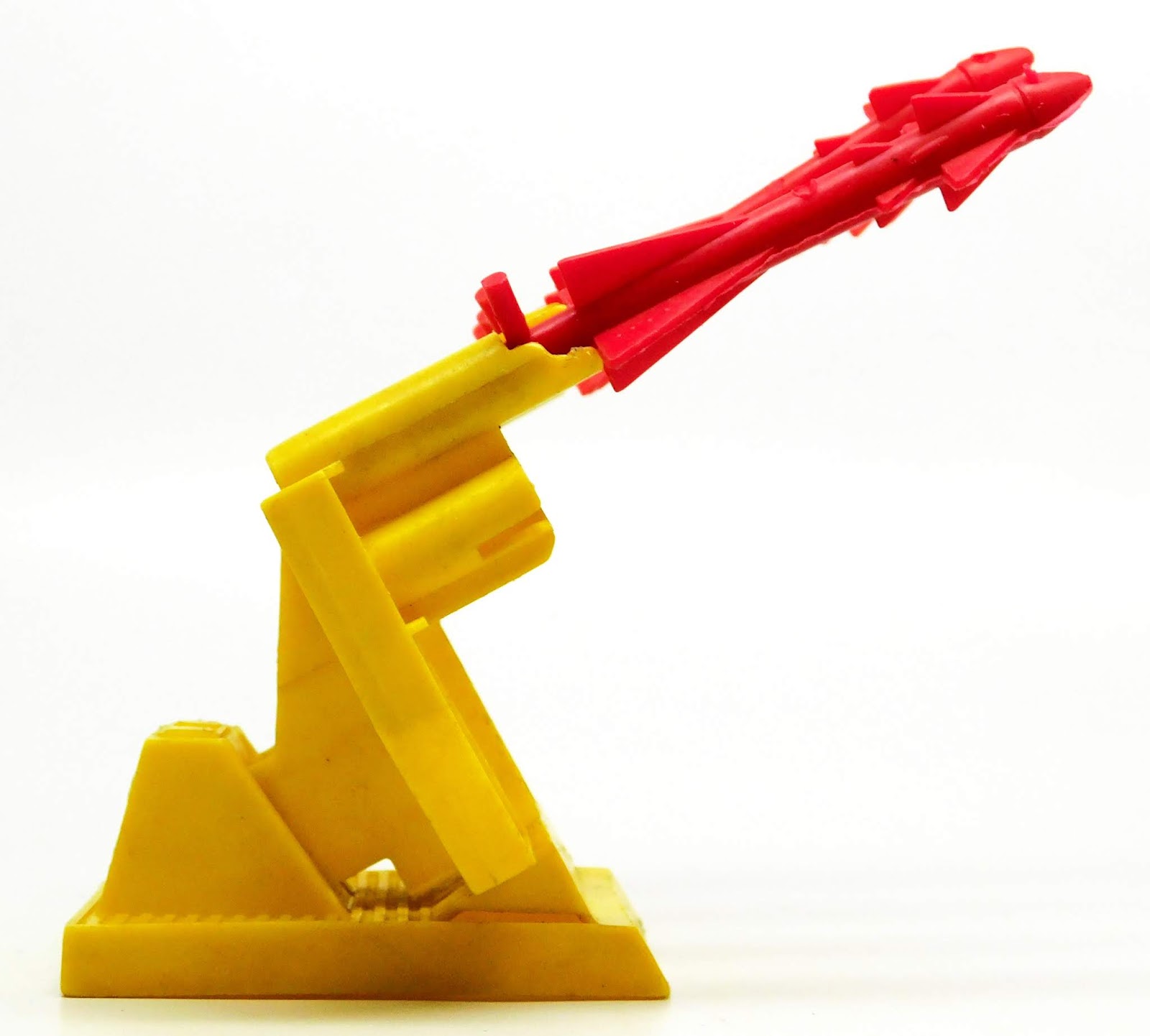 Toys and Stuff: MPC Multi-Rocket Launcher - Yellow-Yellow
