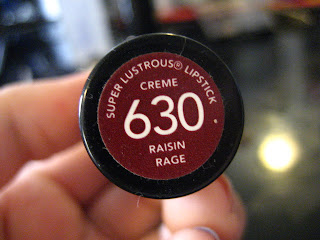 Debstar Makeup: Revlon Super Lustrous Lipstick, Raisin Rage Swatch