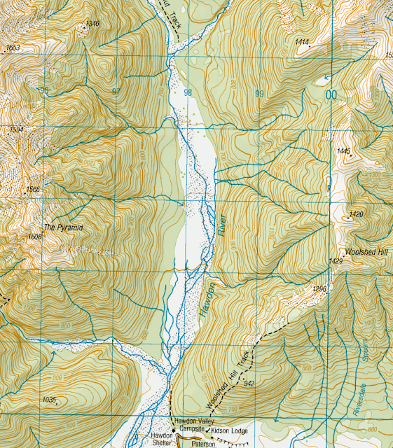 Tramping in the New Zealand backcountry: NZ Bush Adventures: East Hawdon