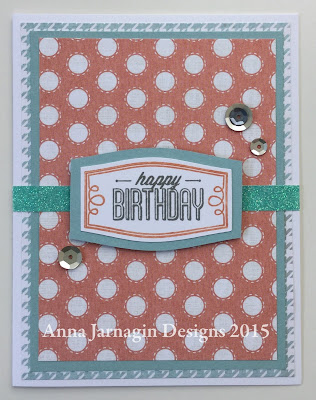 Anna Jarnagin Papercrafting+Blog: Framed: August Stamp of the Month