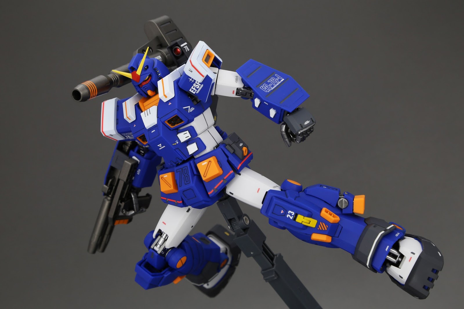 Gundam Family: P-Bandai MG 1/100 FA-78-1 Full Armor Gundam [Blue Color ...